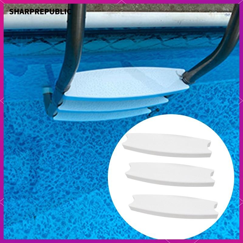 [Sharprepublic] 3 Pieces Pool Ladder Rung Steps Stairs Pool Ladder ...