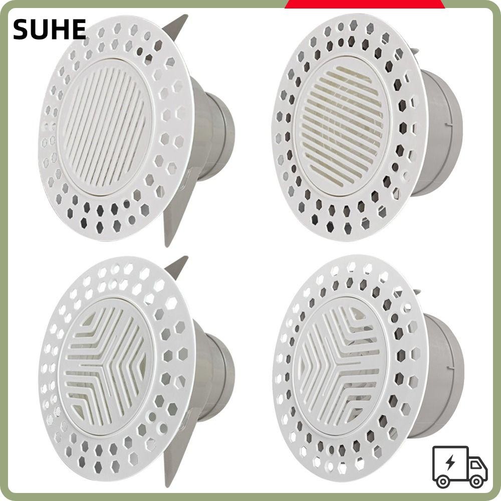 HI-SUHE Exterior Wall Air Vent, Plastic Air Circulation Vent Outlet ...