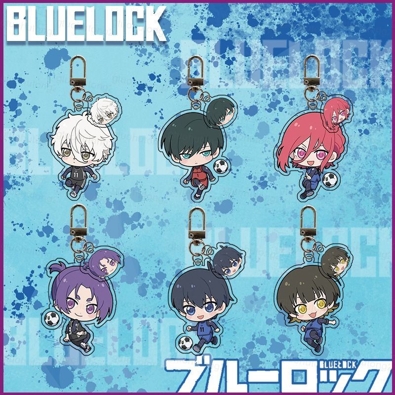 Trend BLUE LOCK Isagi Yoichi Acrylic Keychain Backpack Pendant Meguru ...