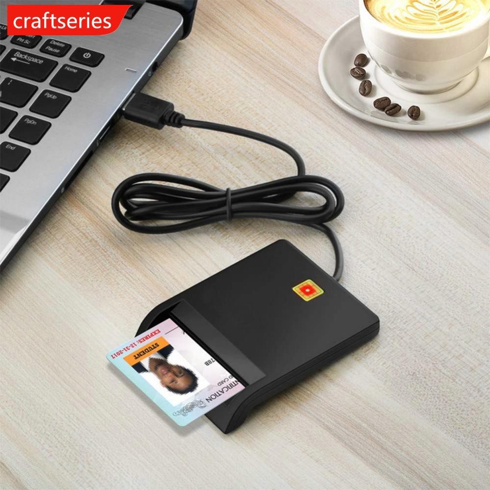 CRAFTSERIES USB Smart Card Reader Stable Operation Reliable Simplicity ...