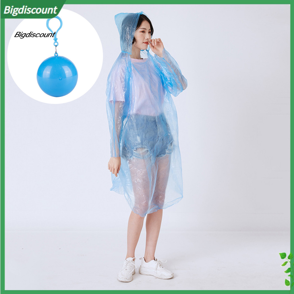 {BIG} Wide Application Disposable Rain Ponchos for Outdoor Compact ...