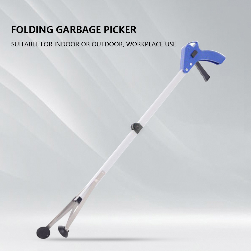 neu Garbage Picker Folding Trash Pickup Tool Strong Rubber Suction Cups ...