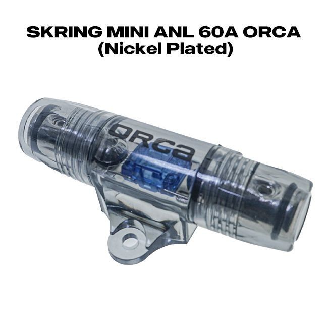 Anl 60A ORCA Single Mini Fuse Fuse (Plated Nickel) | Shopee Philippines