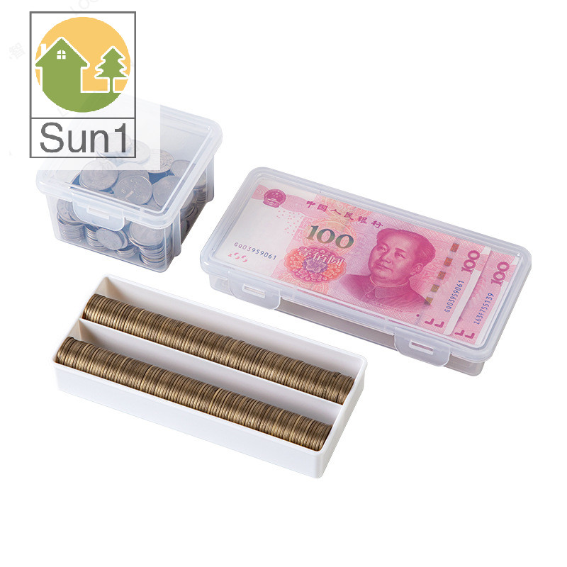 Sun1> Portable Storage Box Paper Money Album Currency Banknote Case ...
