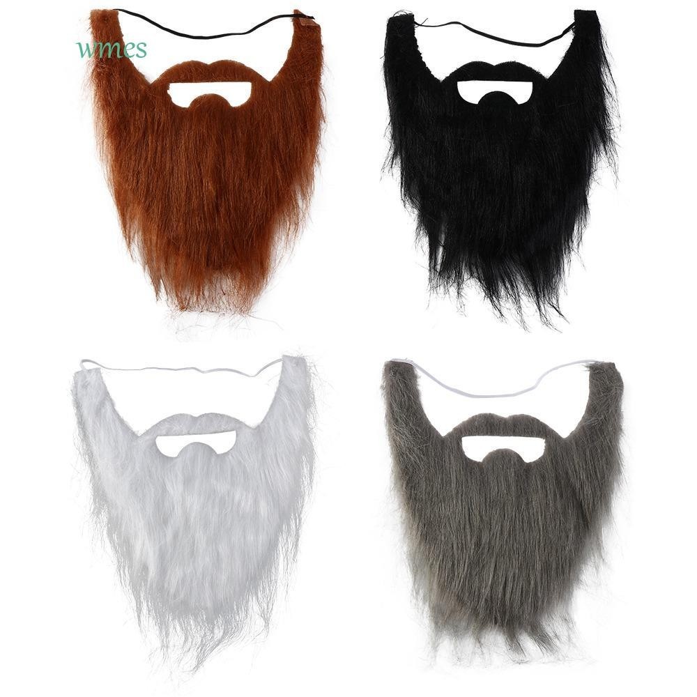 WMES1 Realistic Fake Beard, Artificial Beard Fake Beard Halloween Fake ...
