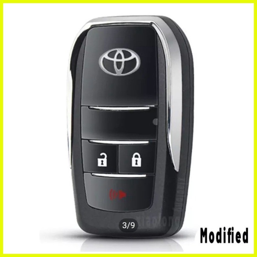 FLIP KEY TOYOTA FURTUNER HILUX INNOVA RAV4 FLIP KEY KIT VERSION 2 WITH ...