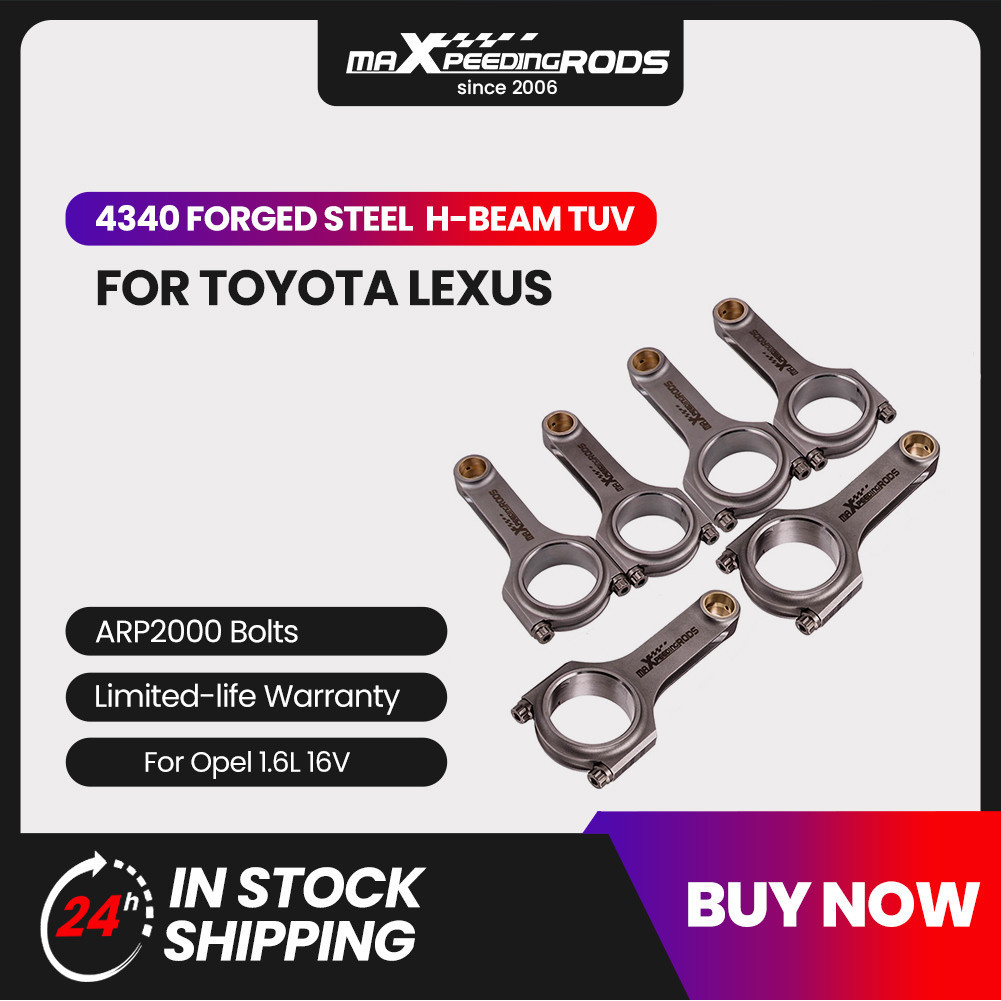 maXpeedingrods Racing Connecting Rod Rods Set For Toyota Supra 2JZ ...