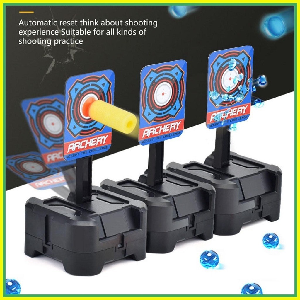 ♨ Auto Digital Target Gel Ball Blaster Shooting Targets Shooting Toys ...