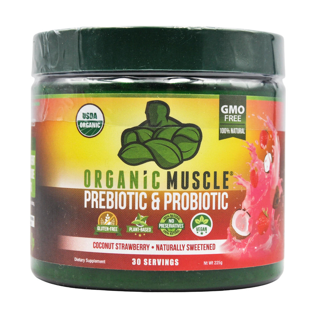 [DXD] Organic Muscle Prebiotic & Probiotic Powder - Coconut Strawberry ...