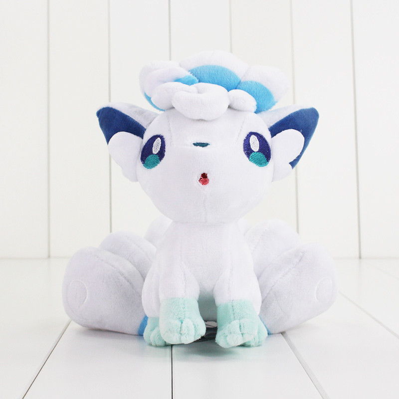 20cm Pokemon Anime Vulpix Plush Toy Soft Stuffed Animals Cartoon Doll ...