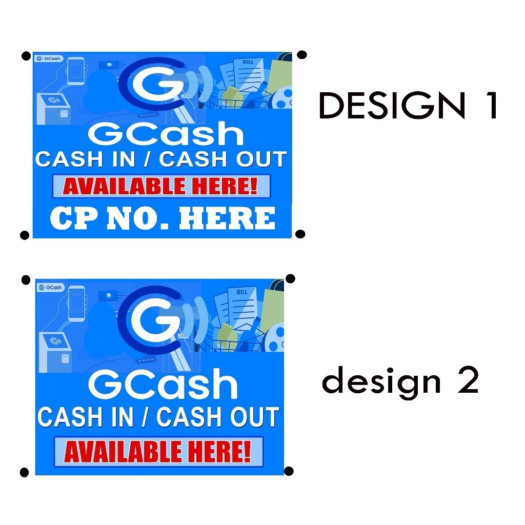 Gcash Tarpaulin business | Shopee Philippines