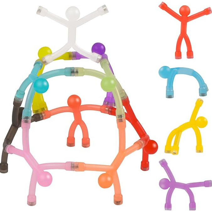 Homesure Fridge Magnets Man, 10pcs Cute and Colorful Refrigerator ...