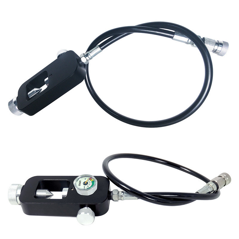 Submarine Oxygen Cylinder Inflation Valve Scuba Respirator Converter ...
