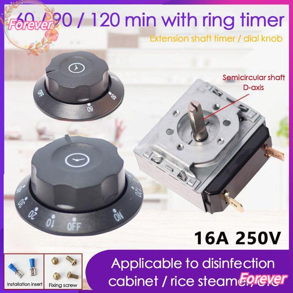 FOREVER Timer Switch Professional 60/90/120min Microwave Oven Knob ...