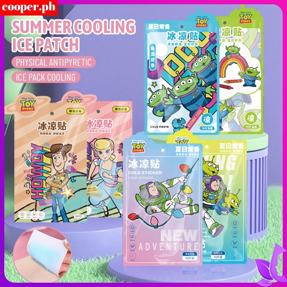 Creative Cartoon Character Ice Sticker For Reducing Heat Sticker For ...