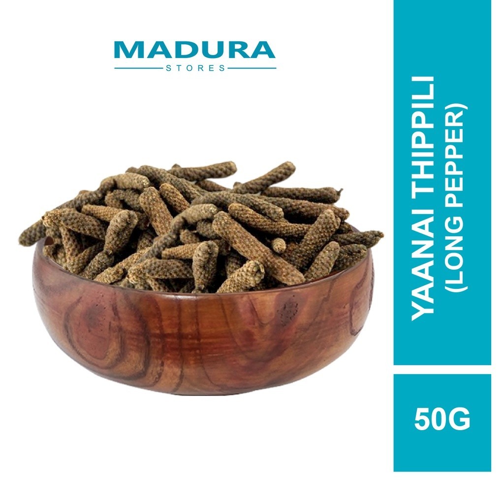Rangoon Herbs Yaanai Thippili 50G (Long Pepper) | Shopee Philippines