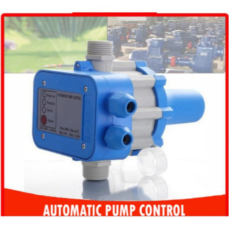 220V Blue Self-priming Water Pump Control Water Pump Pressure Switch ...