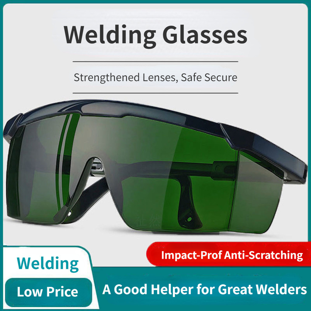 Welding Glasses Eye Protection Goggles for Welders Anti-glare and Anti ...