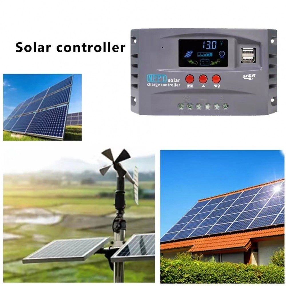 Reliable MPPT Solar Panel Controller with Multiple Protections and ...