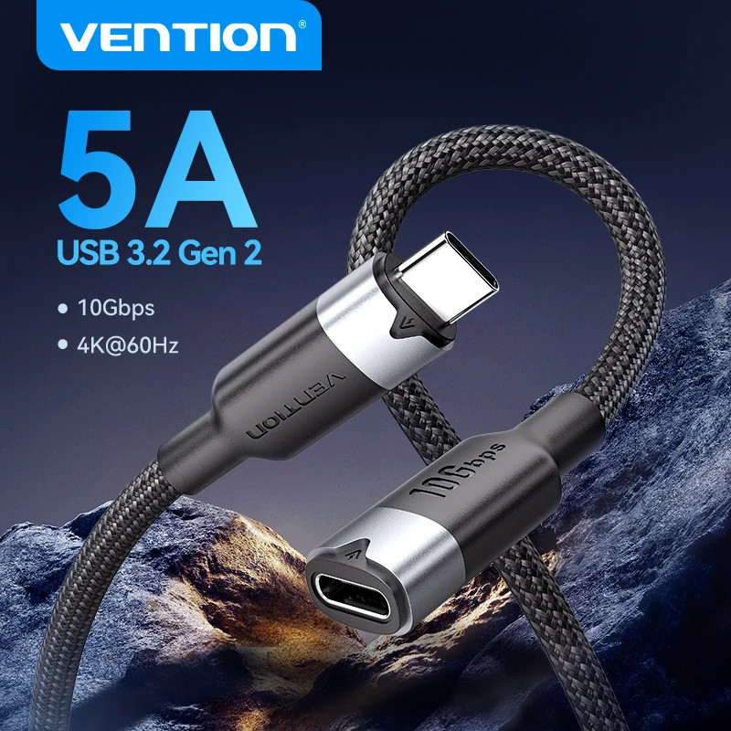 Vention Type C Extension Cable USB C Extender Cord | Shopee Philippines