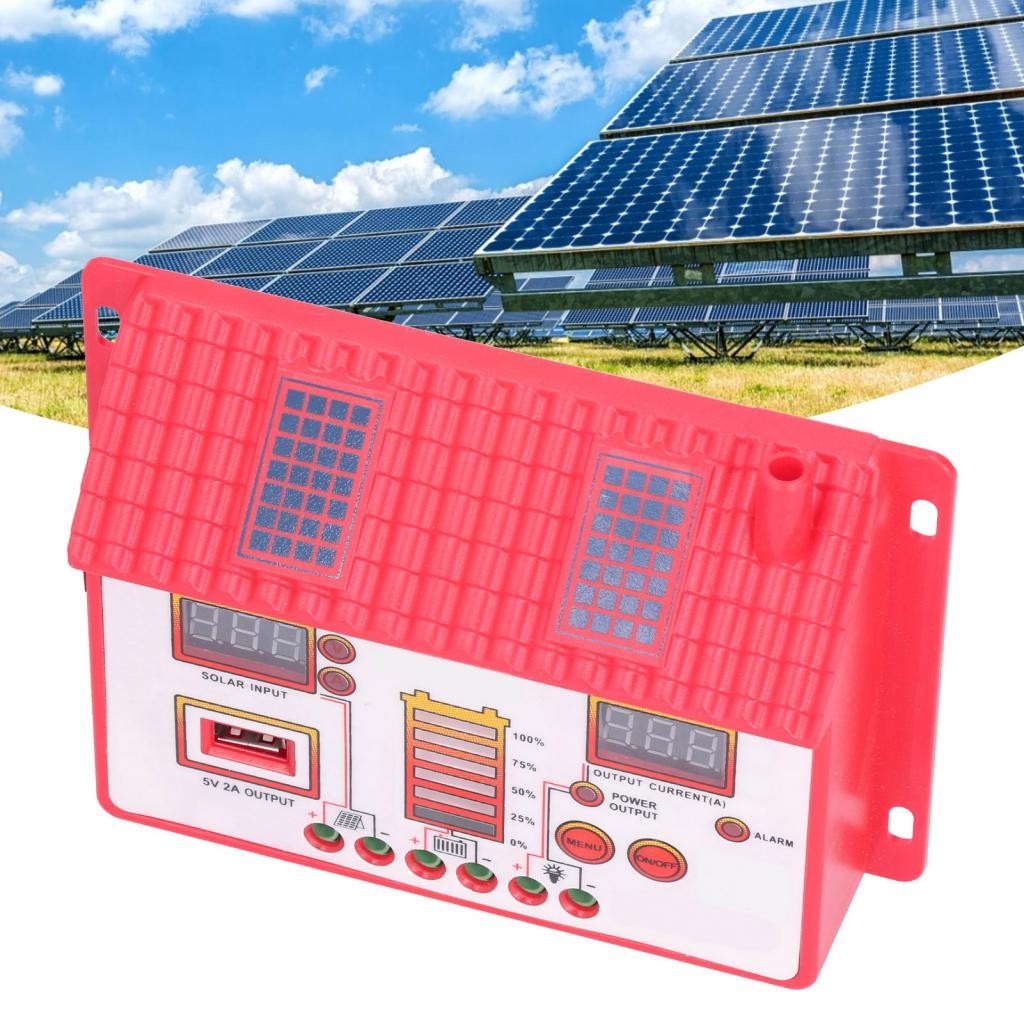 Xguli Solar Controller Charge House Shape Controllers for Panels ...