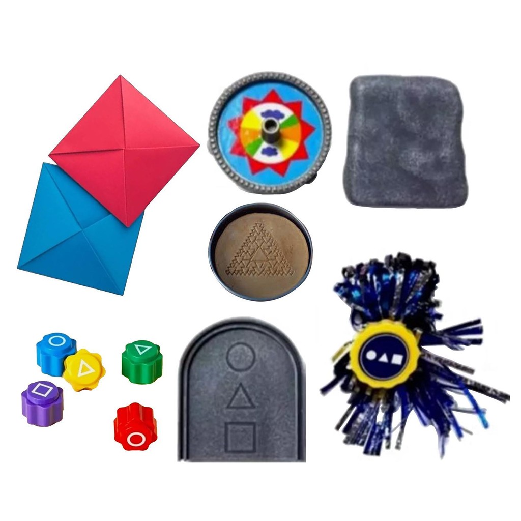 Korean Traditional Play Game Set Jebi Chagi | Gong-gi | Biseokchigi ...