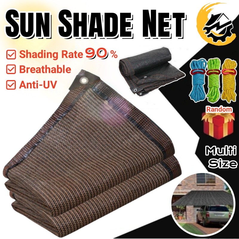 Anti-UV Sun Shade Net Outdoor Garden Sunscreen Shade Cloth Net Plants ...