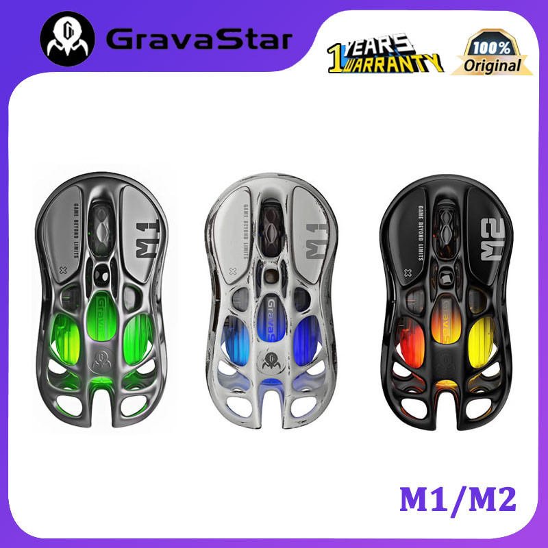 【Available in stock】GravaStar M1/M2 magnesium alloy mouse Black ...