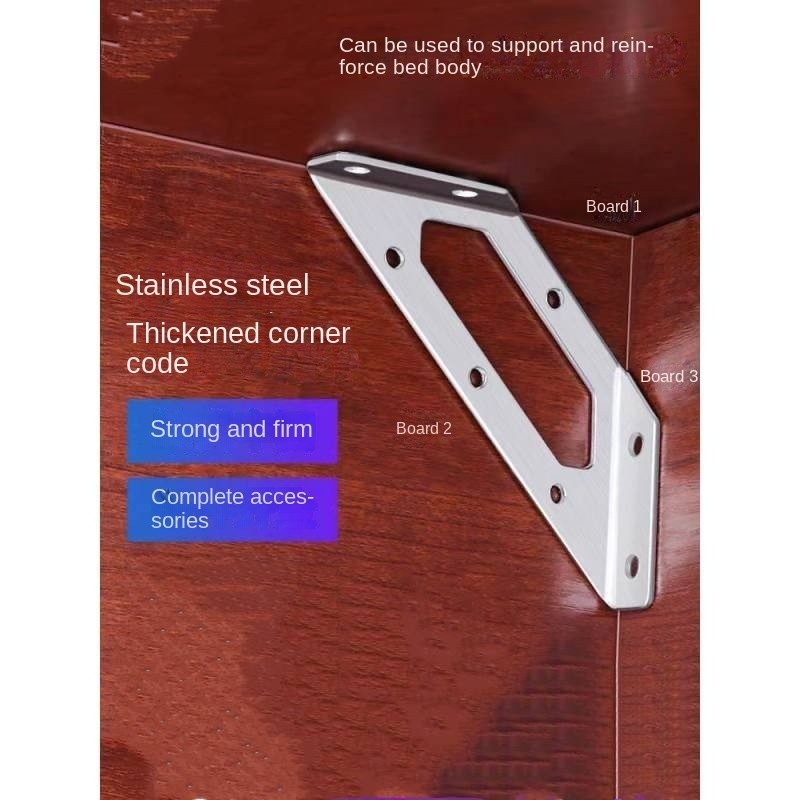 Stainless steel angle code L-type 90-degree right-angle fixed angle ...