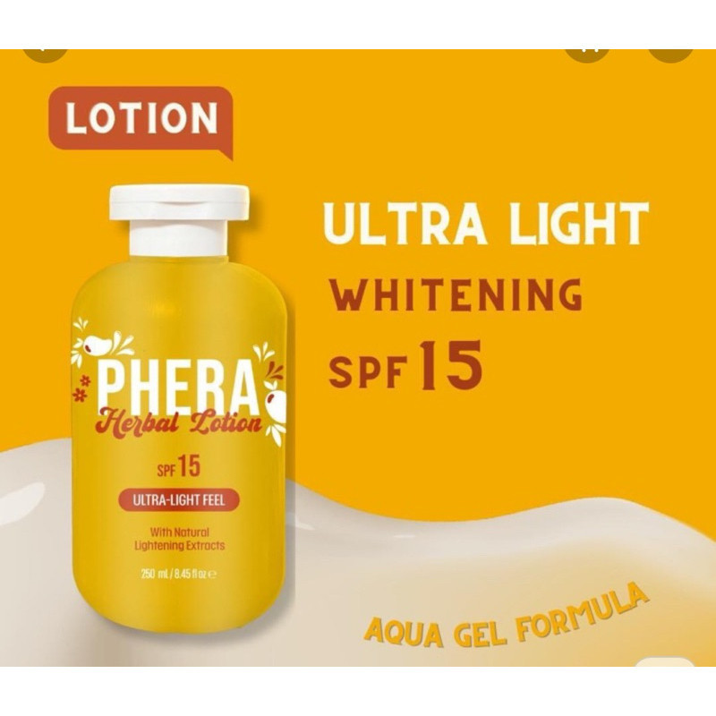 Phera Herbal Lotion w SPF 15 | Shopee Philippines