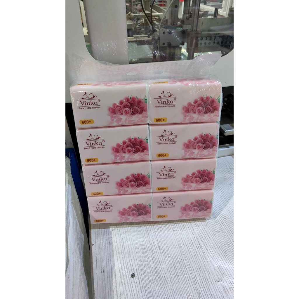 vinka Organic Facial Tissue 3 ply (600 sheets x 8 Packs) | Shopee ...