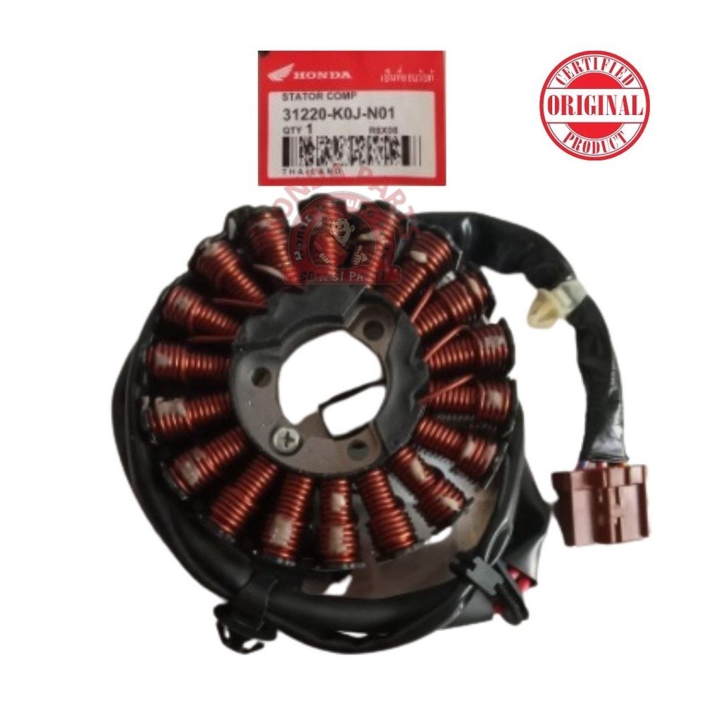 Bobbin Spool Spool CKP STATOR COMP GENIO K0J 31220-K0J-N01 ORIGINAL AHM HGP HONDA | Shopee ...