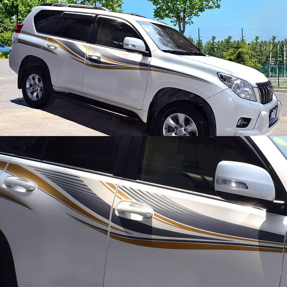 OEM 3M Car Body Sticker For Toyota Land Cruiser Prado FJ 150 ...