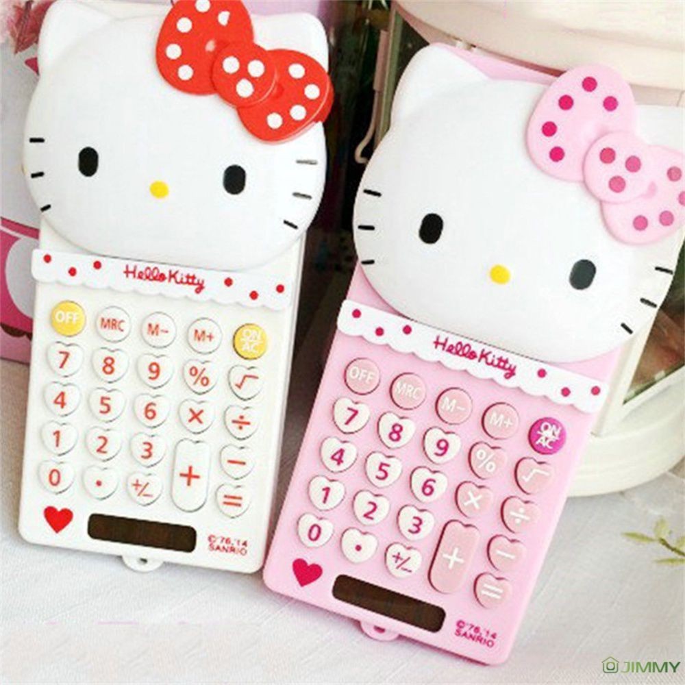 Cute Hello Kitty Calculator Desktop Home Office School Learning ...