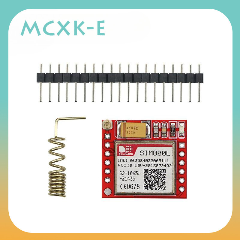 Mini Smallest SIM800L GPRS GSM Module MicroSIM Card Core Wireless Board ...