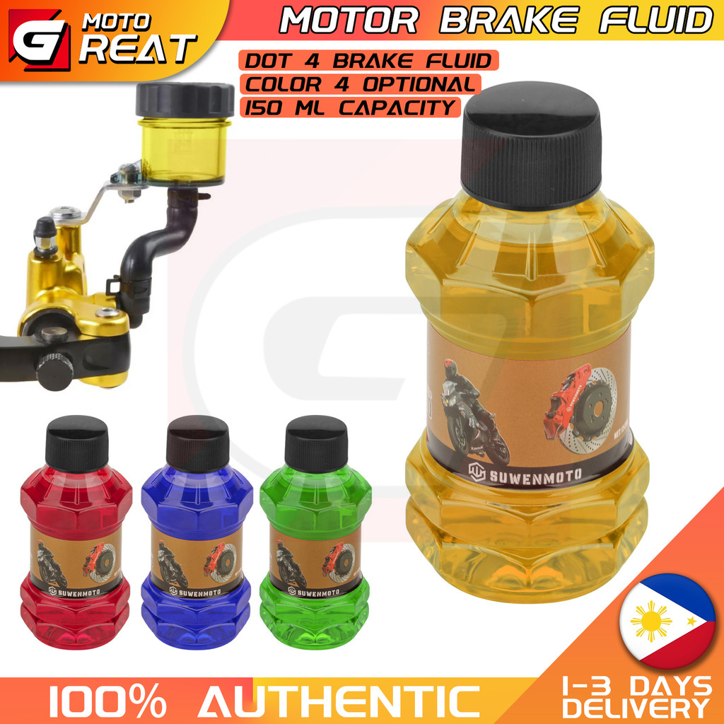 DOT4 Brake Fluid 150ml 1PCS Colored Brake Clutch System Specified ...