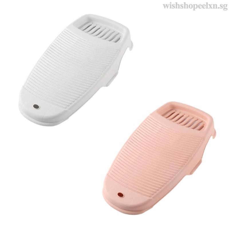 [Wishshopeelxn] Hand Washing Board Laundry Pad with Soap Holder ...