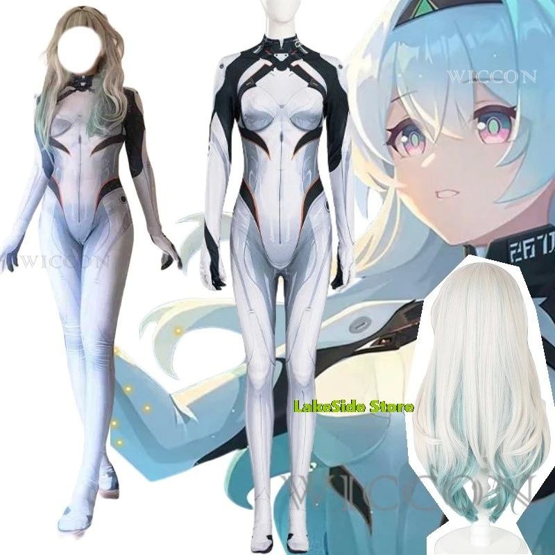 Firefly Cosplay Battle Dresses Game Honkai Star Rail Cos Jumpsuit White ...