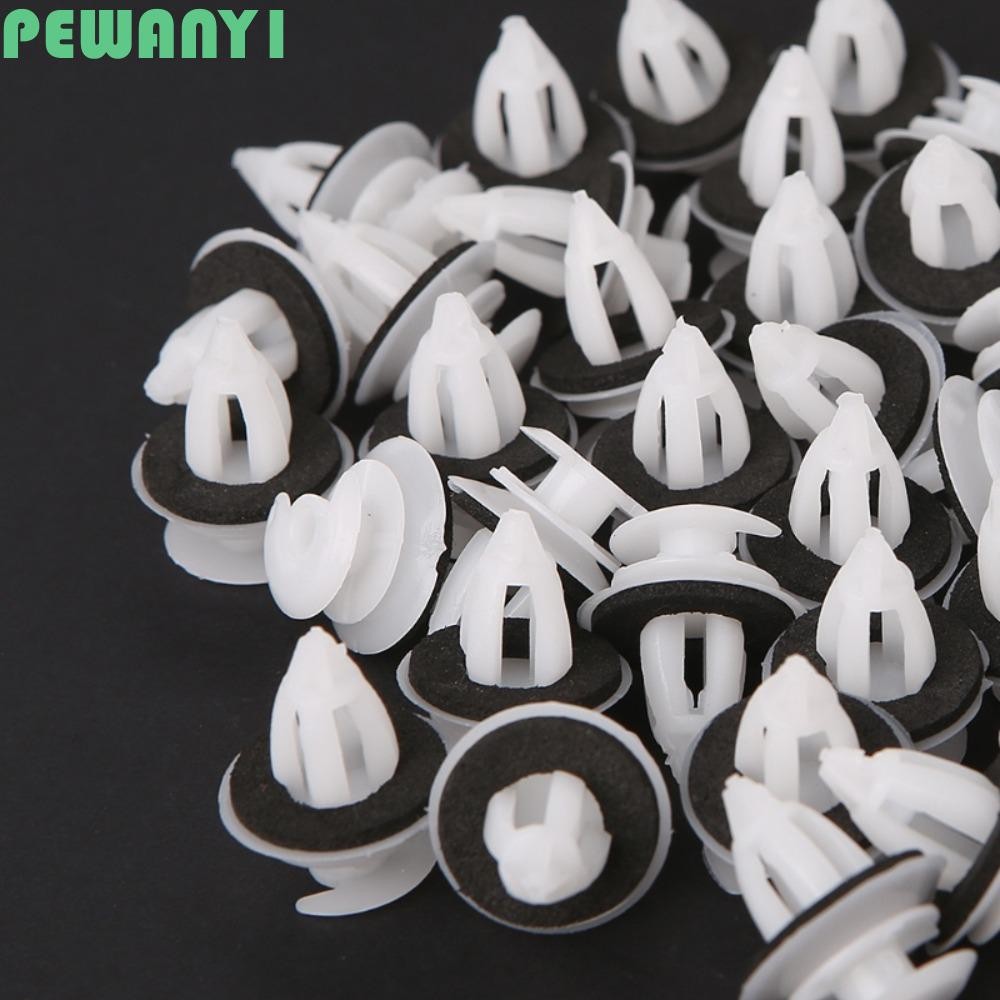 PEWANY1 50PCS Door Panel Clips with Seal Ring Fastener Rivet Bumper ...