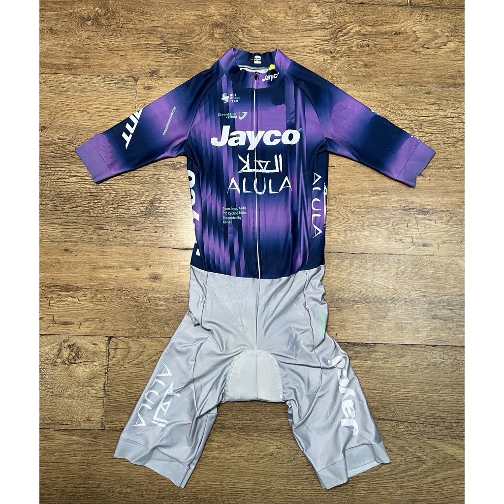 cycling Skinsuit 2025 Jayco AlUla TEAM Bodysuit SHORT Cycling Jersey ...