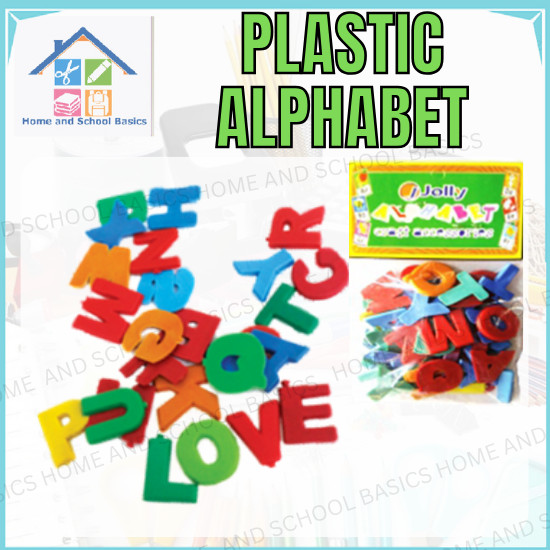 Plastic Crafts Accessories - LETTERS / Plastic Alphabets for Arts and ...