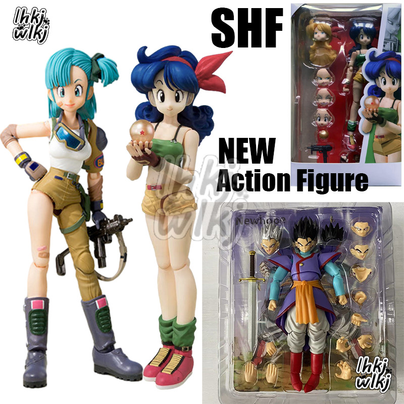 SHF Dragon Ball Action Figure Lunch Bulma Son Gohan Gogeta Goku S H ...