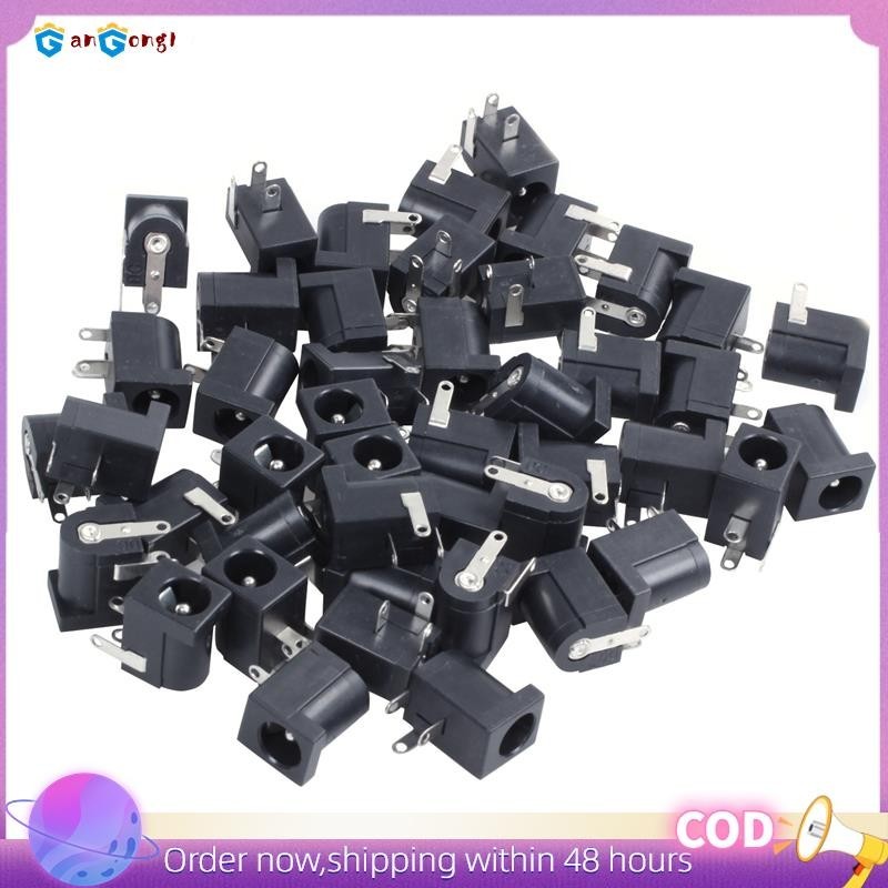 [gangong1]45 Pcs DC Power Jack Socket 2.1mm x 5.5mm Barrel-Type PCB ...