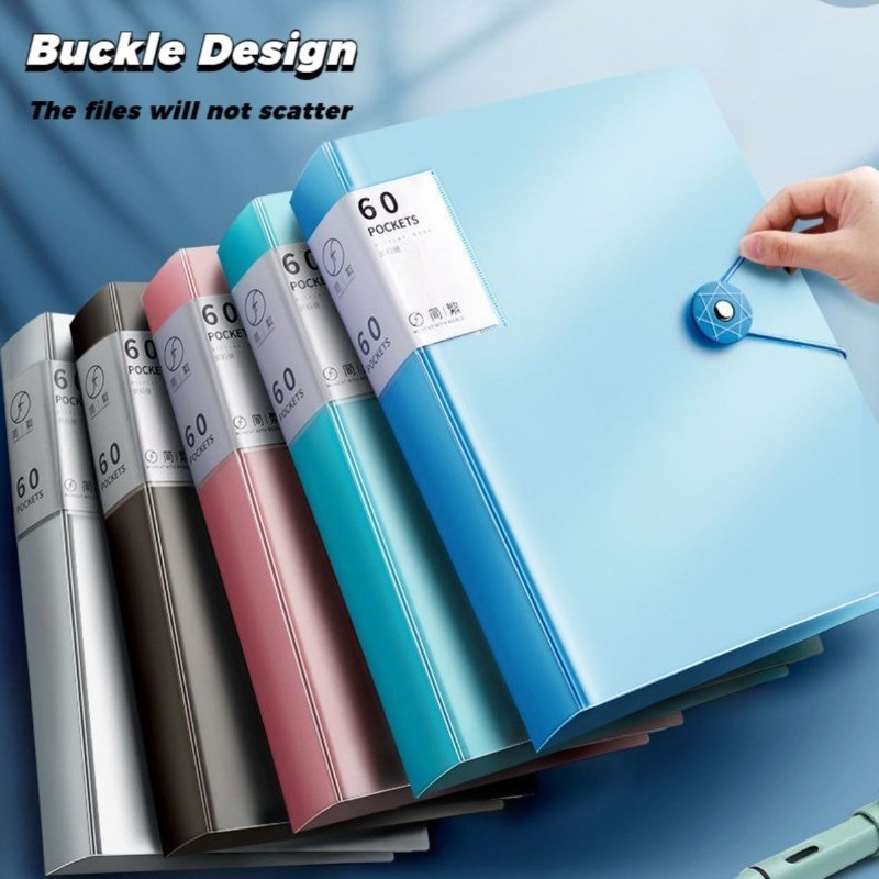 Long/A4Clear Book Folder File Organizer Clear Folder Folder Organizer ...