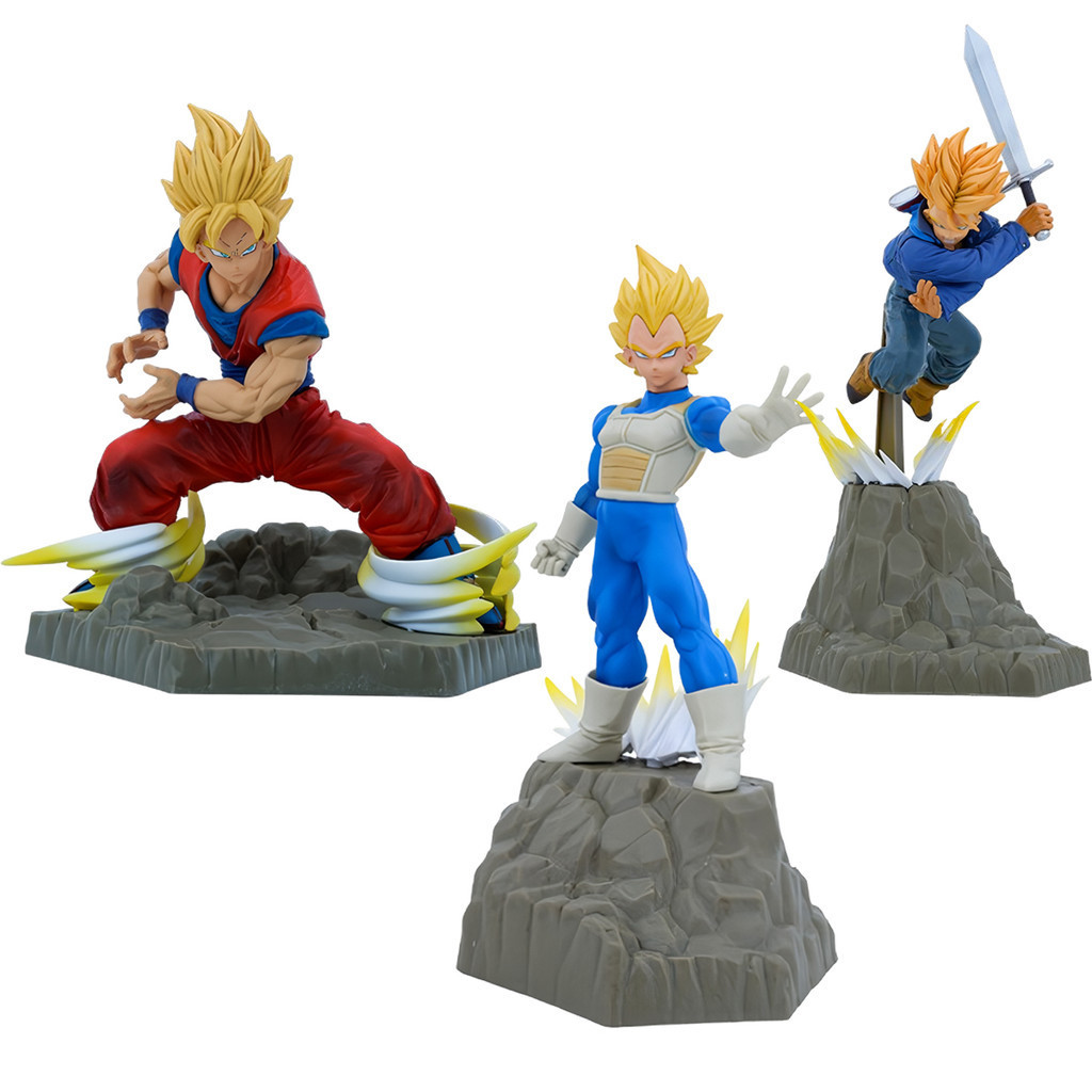 Goku Vegeta Trunks Perfect series action figure PVC | Shopee Philippines