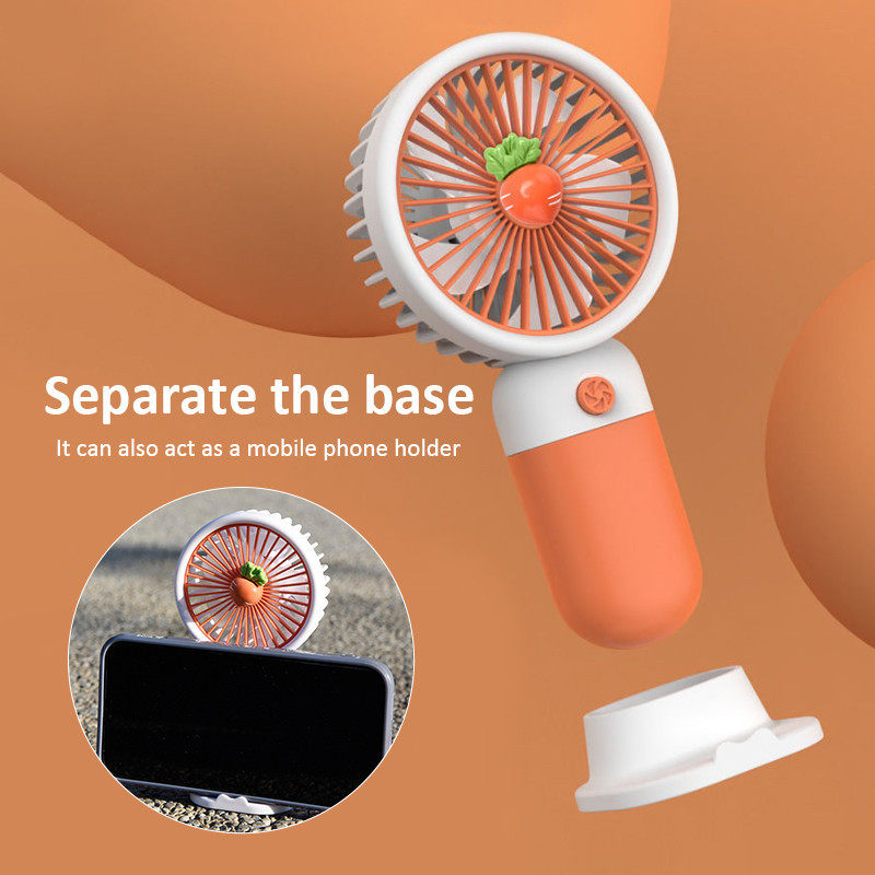 【IN Stock】Mini Fan Portable Fan Handheld Fan Rechargeable Usb Fan Hand ...