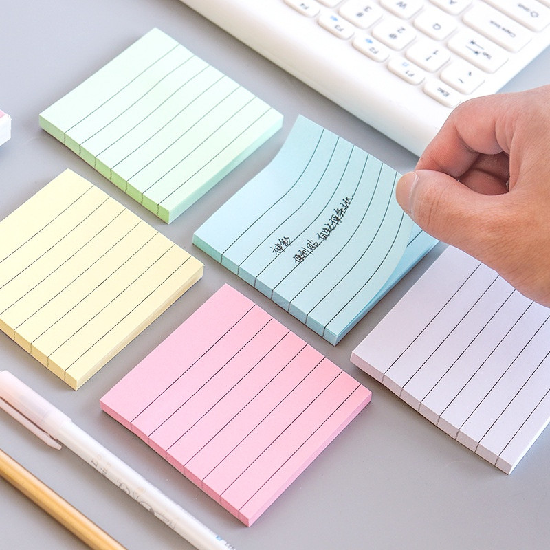 Colorful 70 Sheets Office & School Sticky Notes Paper Memo Pad Label ...