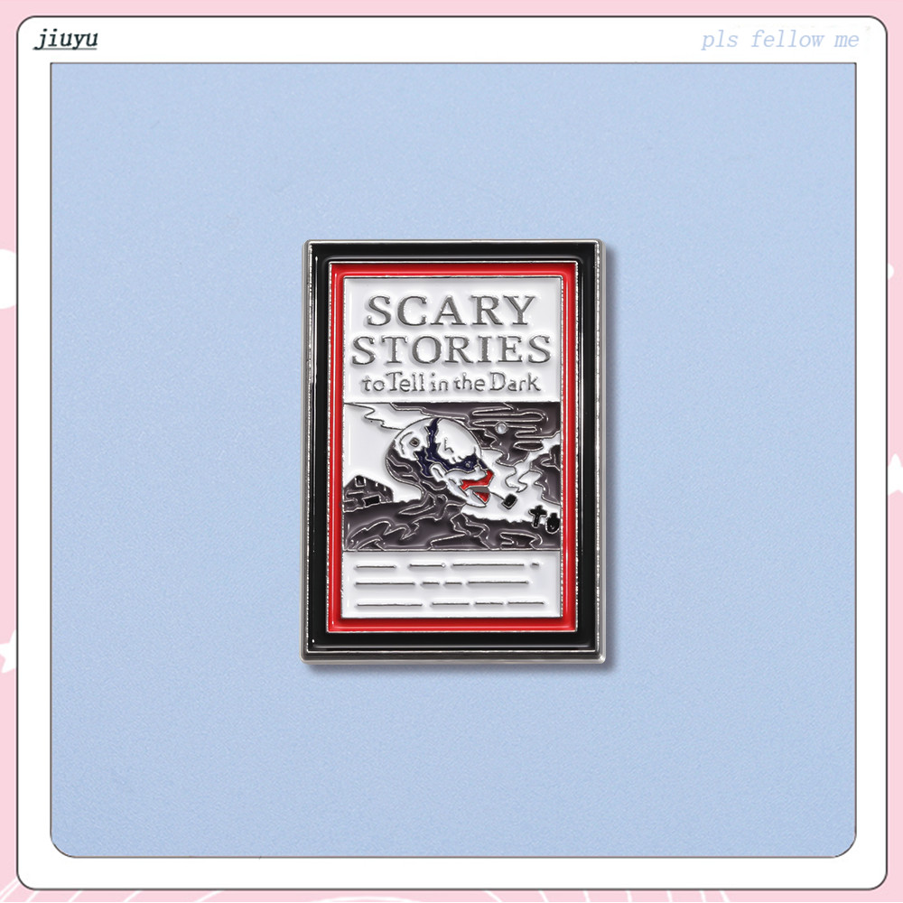 Scary Stories To Tell in The Dark Enamel Pin Sinister Notebook of ...