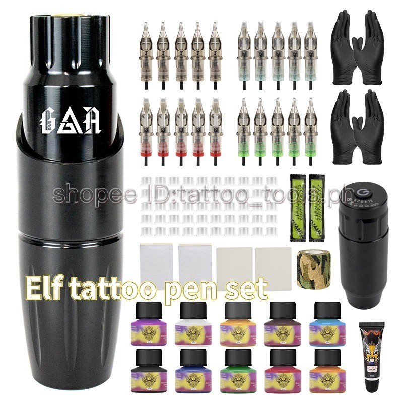 "Available" MAST Wizard with battery tattoo pen machine set permanent ...