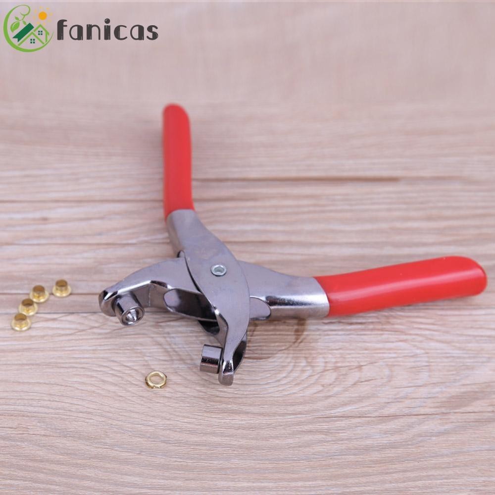 Craft Fabric Eyelet Pliers Tool Kit with 100pcs Brass Gold Eyelets ...